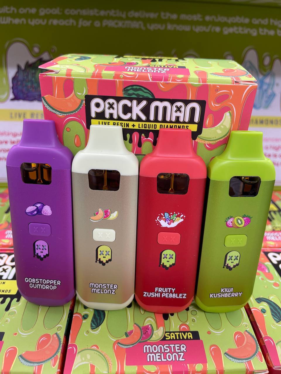 Packman 2g live resin - Disposable THC Carts USA Shipping